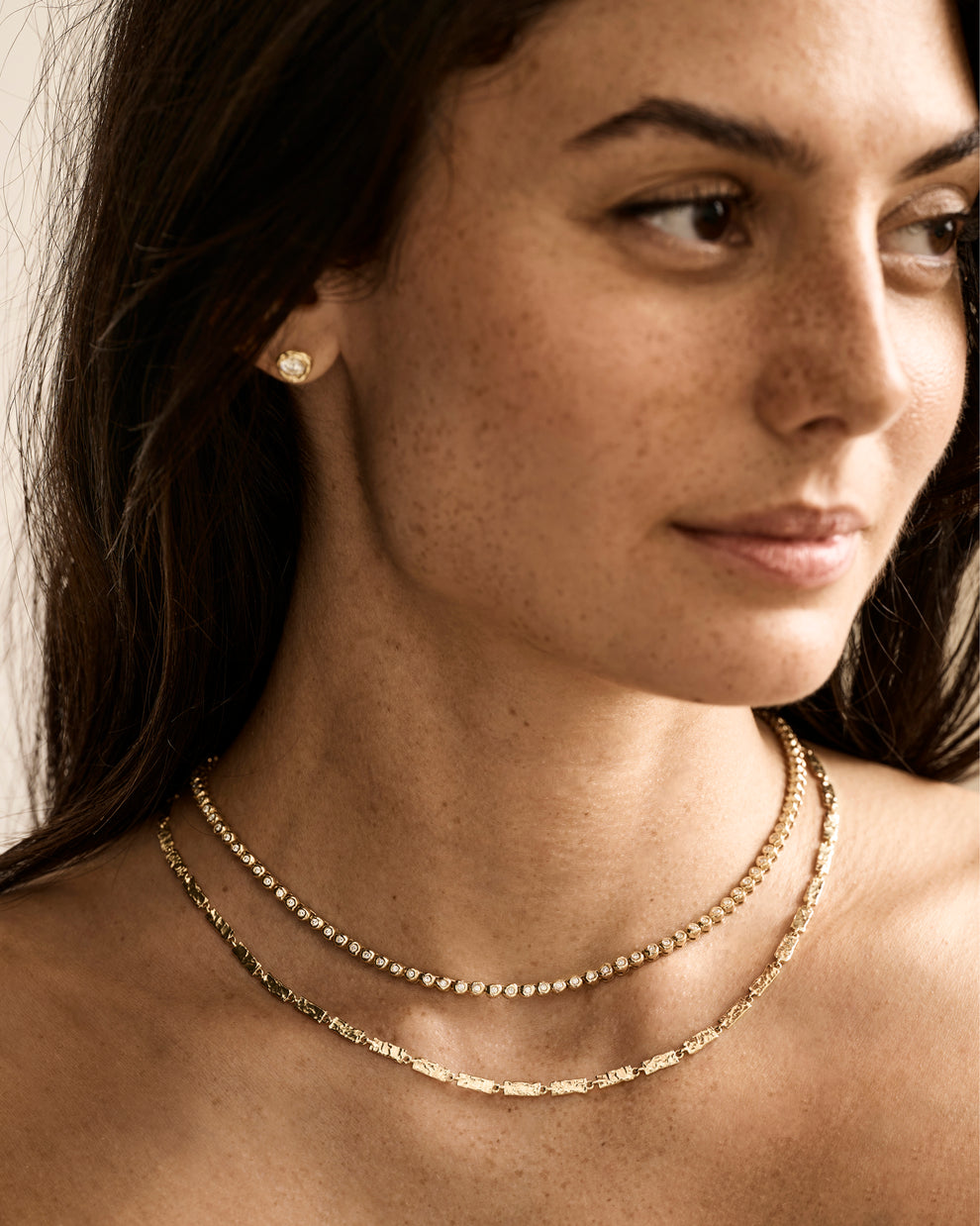 Odette 14kt Gold Necklace | Fie Isolde Customized Unique Jewelry